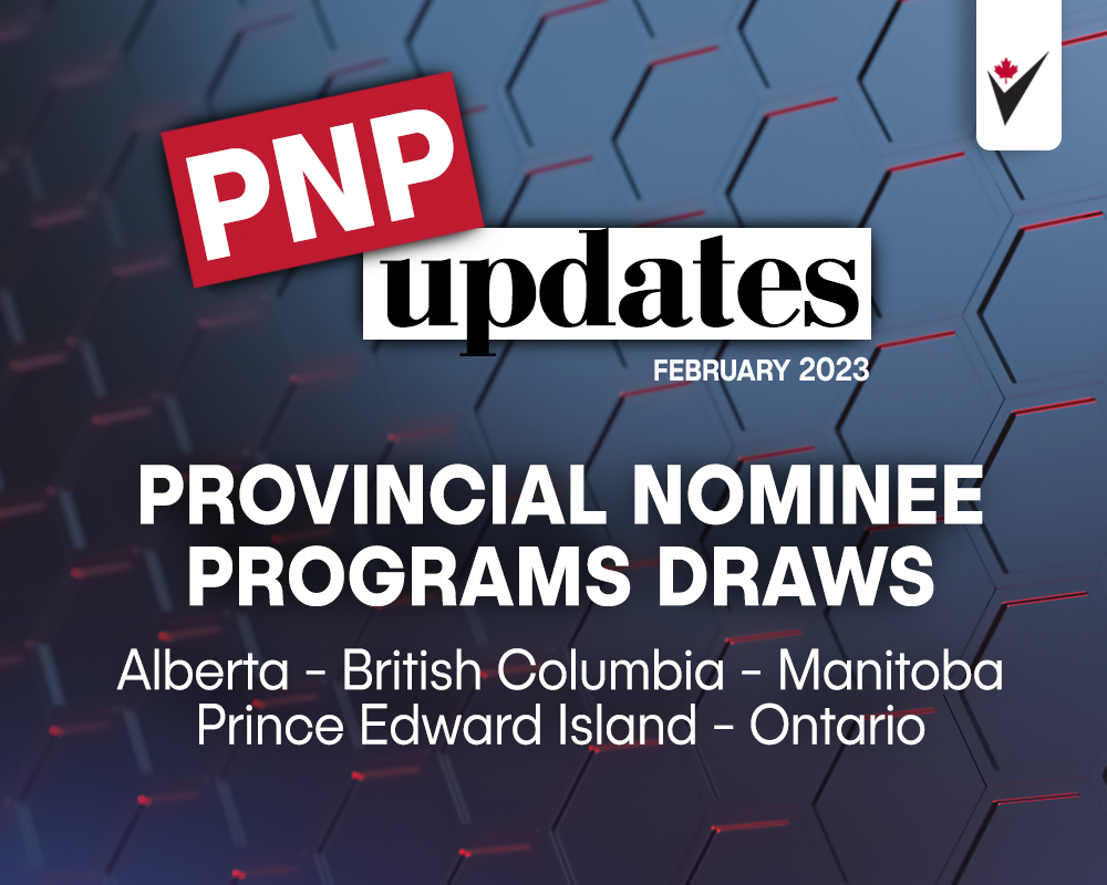 PNP Updates - February’s Provincial Nominee Programs Draws